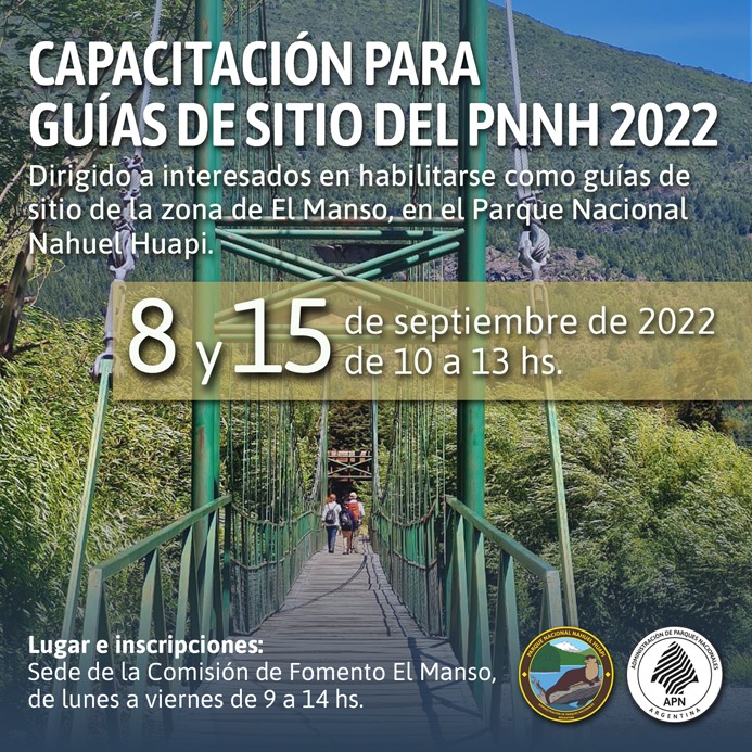 Capacitación para Guías de Sitio del PNNH 2022 - Semanario Bariloche